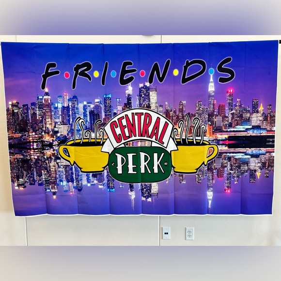 Party Supplies | Friends Central Perk Photo Backdrop | Poshmark
